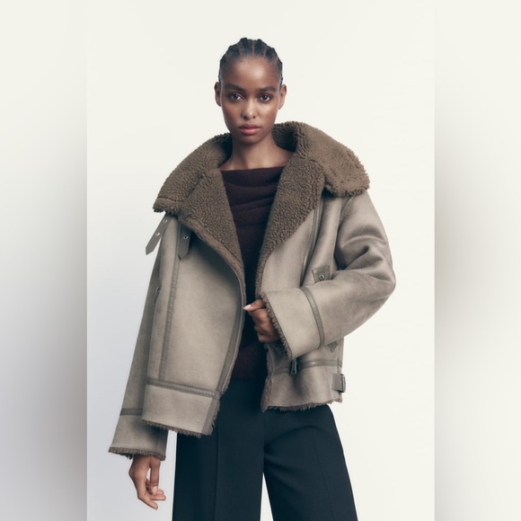 Zara | Jackets & Coats | Nwt Zara Double Faced Jacket | Poshmark